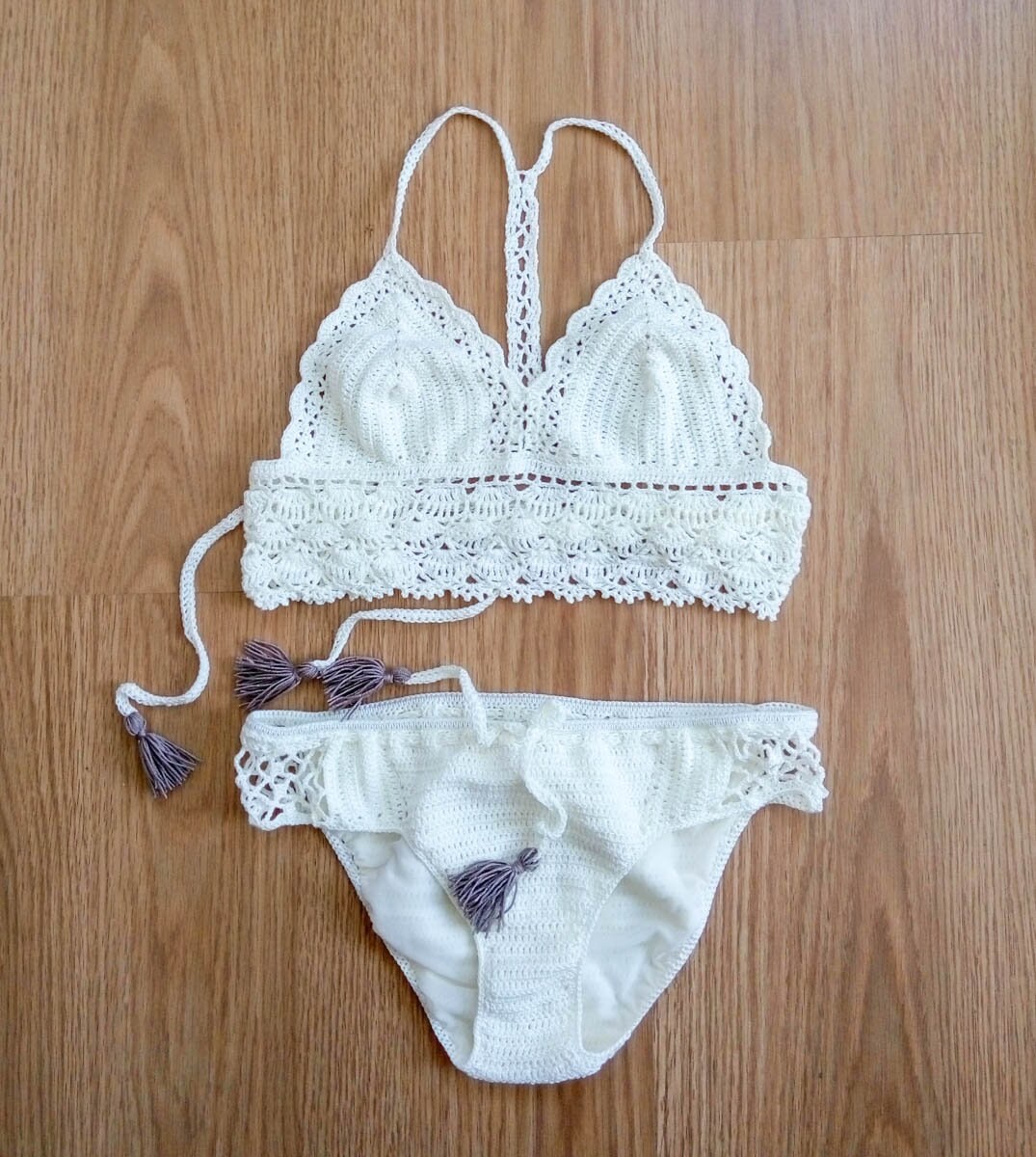 Crochet Bikini Crochet Bathing Suit Crocheted Swimsuit - Etsy