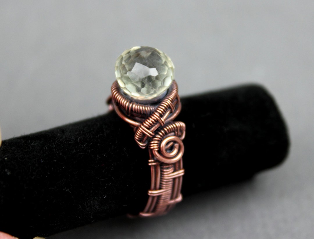Wire Wrapped, Wirework, Wire Work, Solitaire Ring Tutorial, Pattern PDF ...