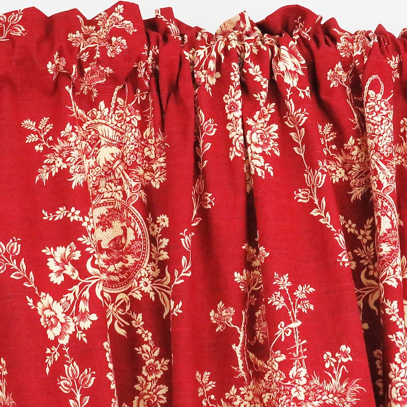 Red French Toile - Etsy