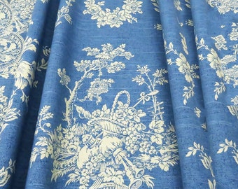 Light Blue Toile - Etsy