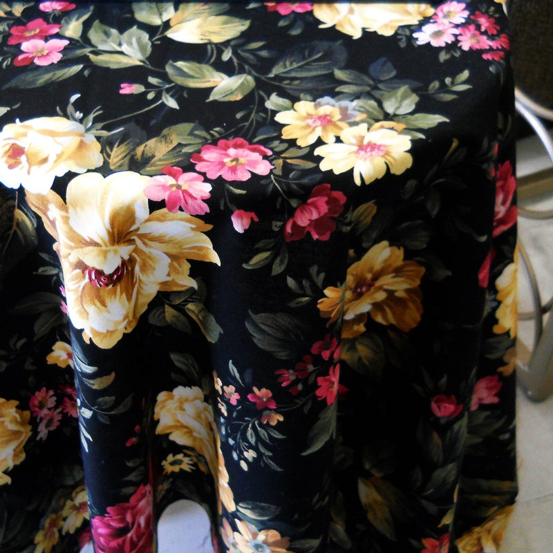 Flower Table Cloth - Etsy