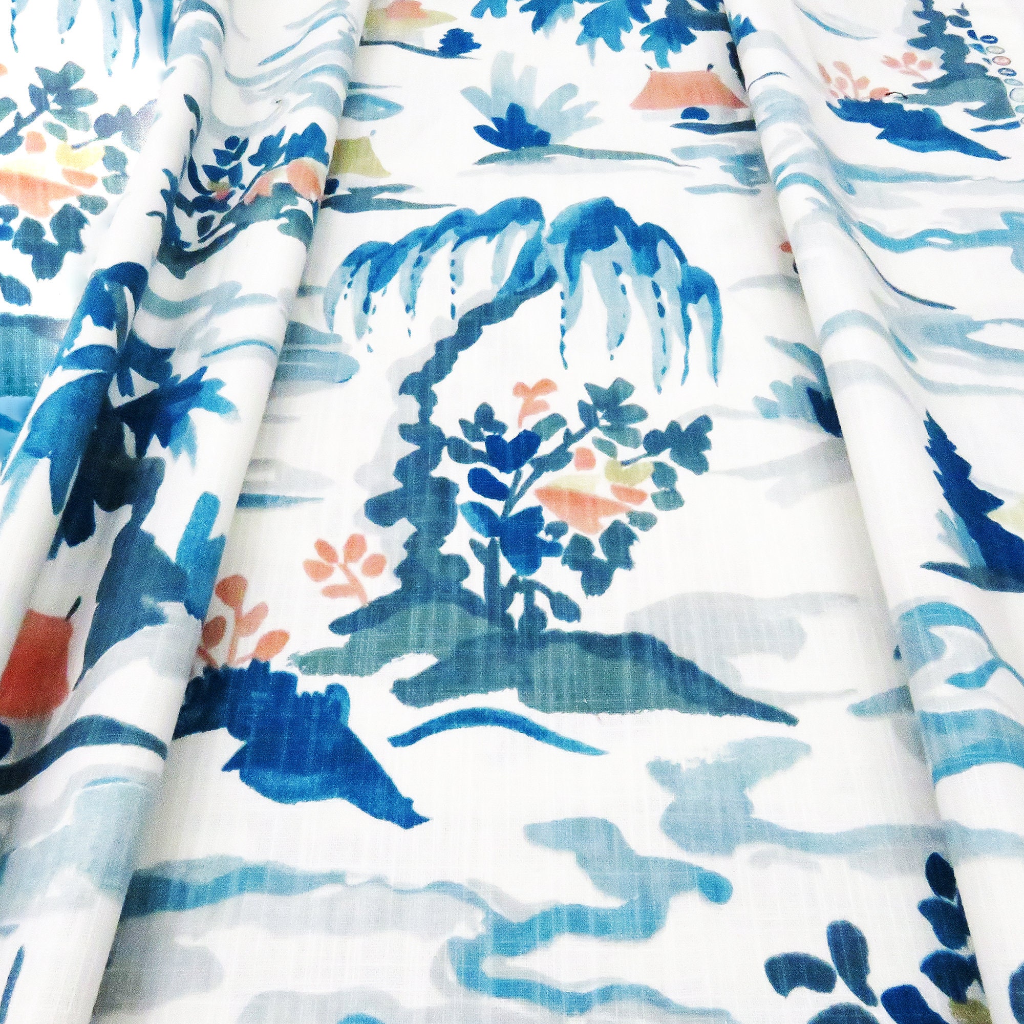 Chinoiserie Curtains and Drapes, Window Panels Asian Oriental Living ...