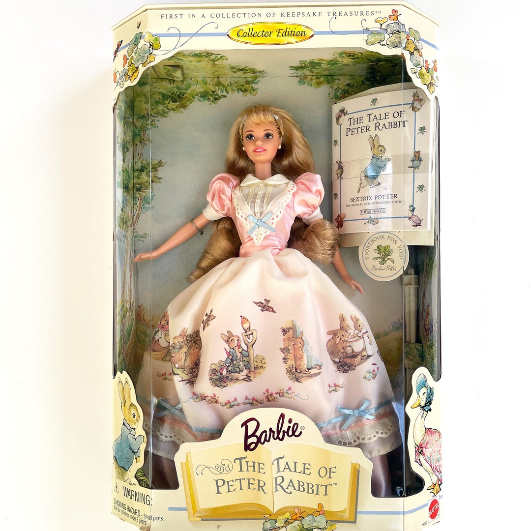 Barbie and the Tale of Peter Rabbit, Barbie Collectibles, 1997, New in ...