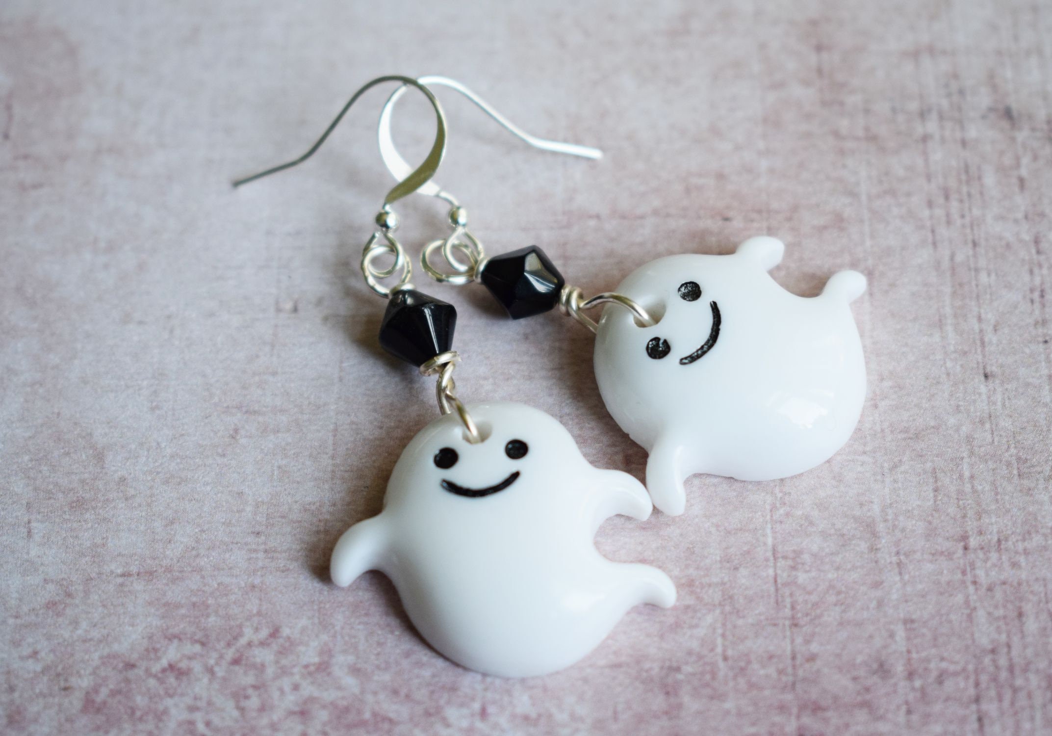 Ghost Earrings Halloween Jewellery Spooky Earrings - Etsy UK