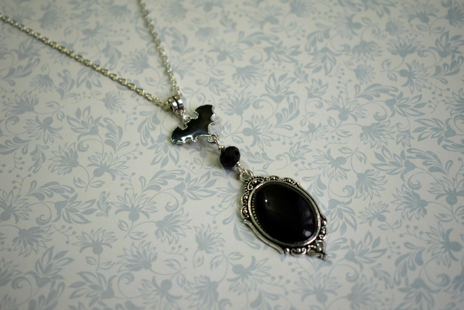 Bat Choker Bat Necklace Gothic Bat Choker Gothic Jewellery | Etsy UK