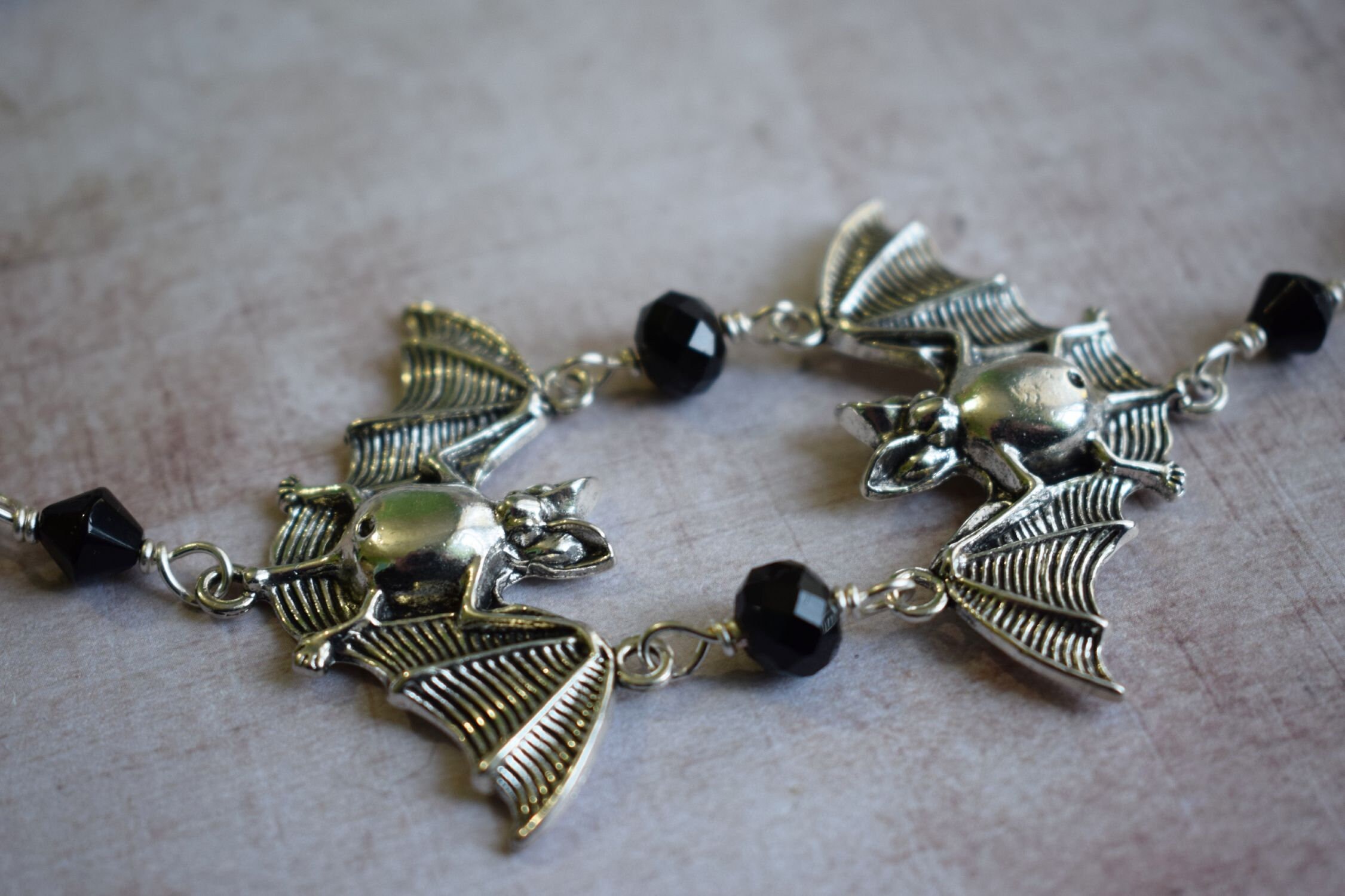 Bat Choker Bat Necklace Gothic Bat Choker Gothic Jewellery - Etsy UK