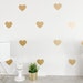 Set of 50 X 4 Inch Hearts. Vinyl Wall Art Decal. Geometric - Etsy
