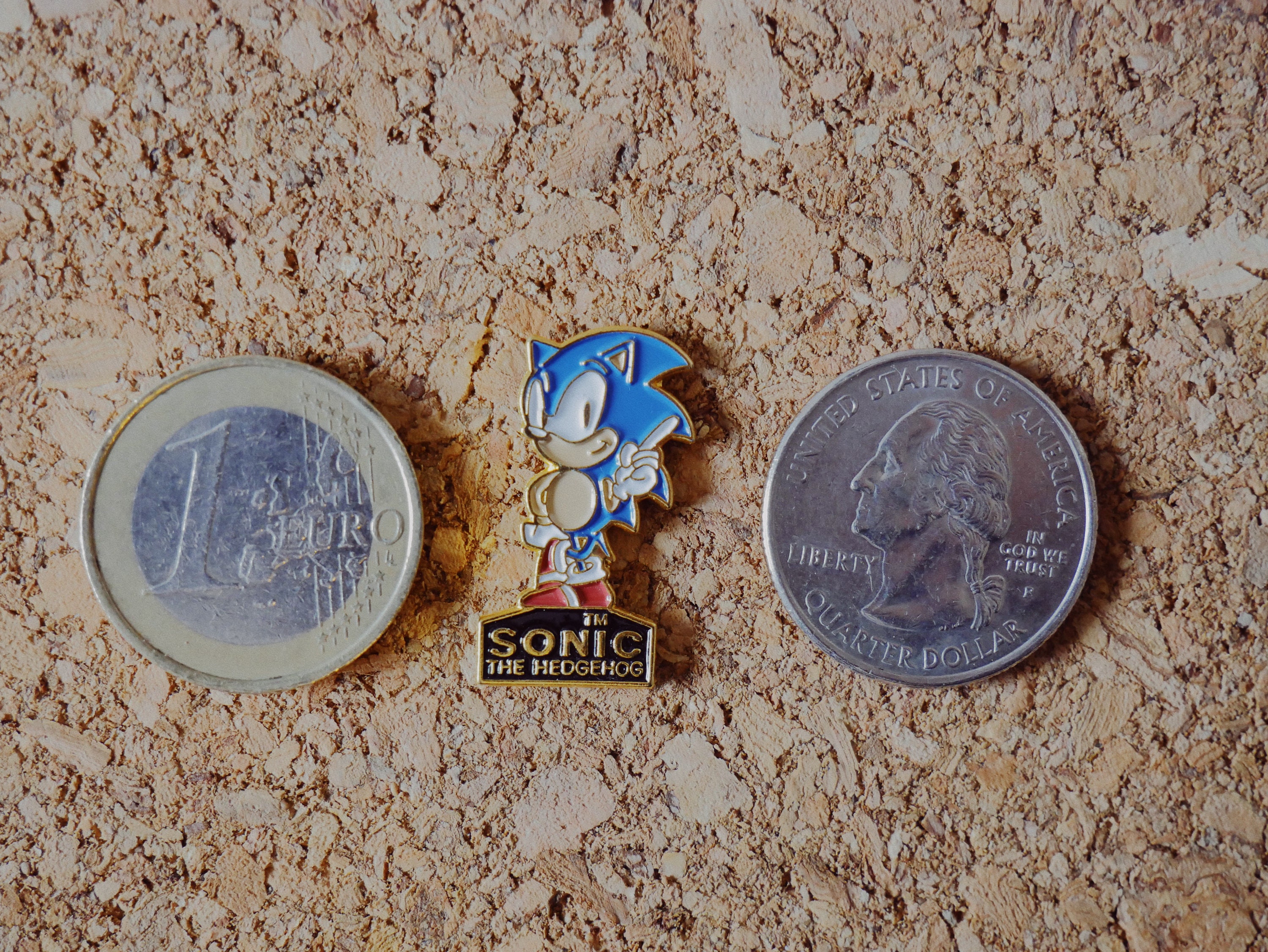 Sega Sonic the Hedgehog Vintage Enamel Pins From the 1990s - Etsy