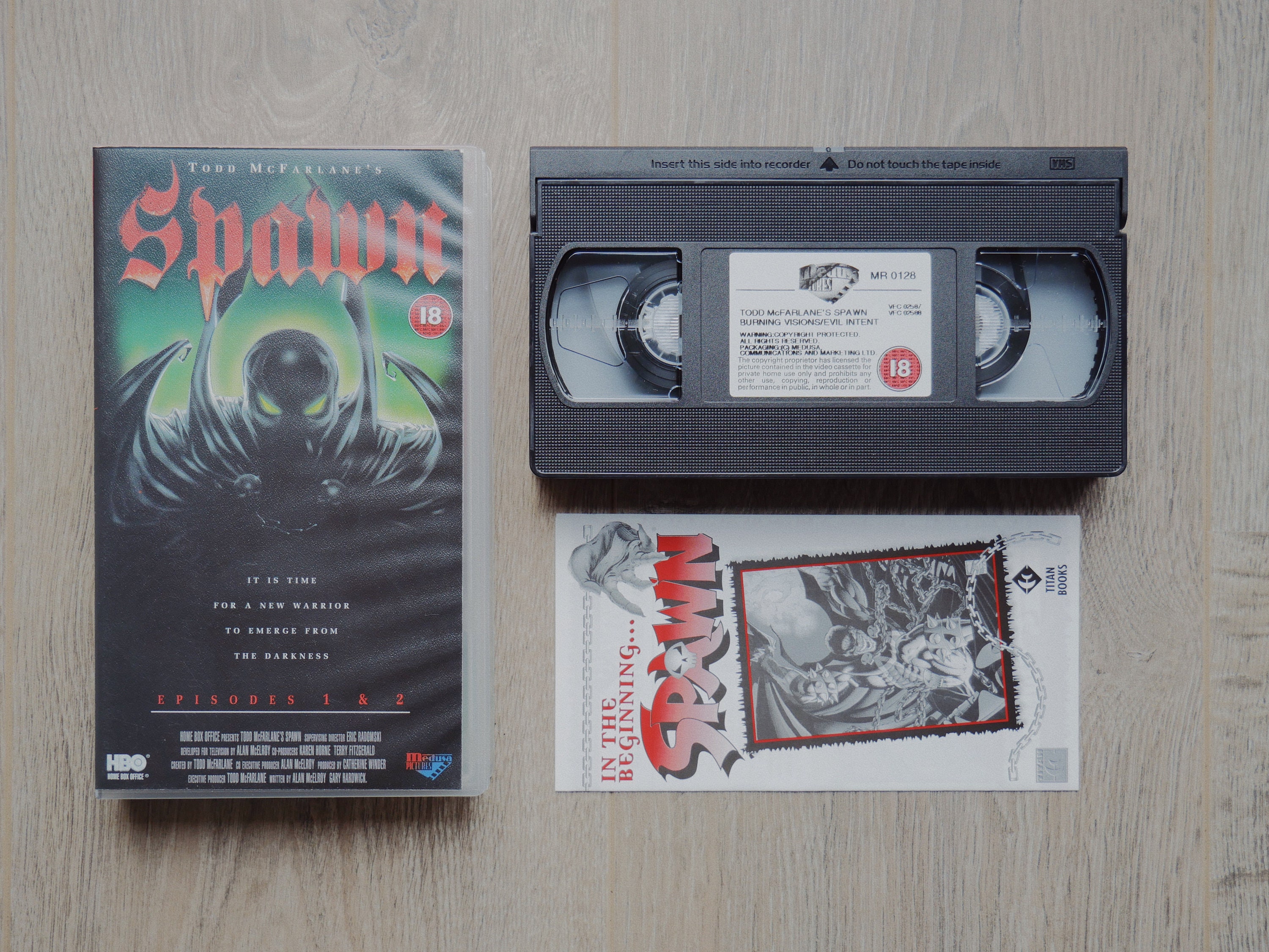 Vintage Spawn Animated Series VHS Tape With Episode 1 & 2 in Excellent ...