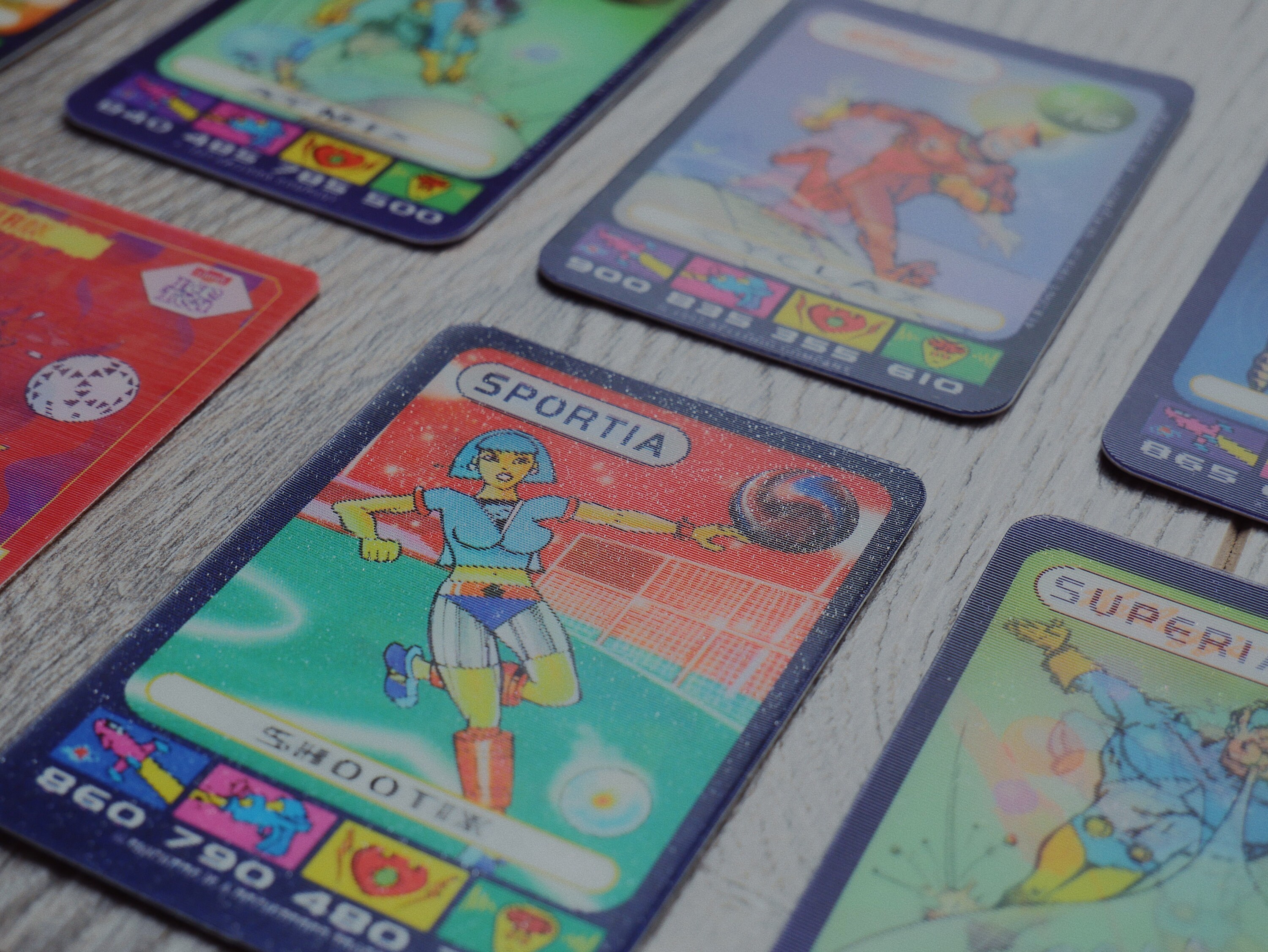 Vintage Lenticular Cards From Kelloggs spacix, Milkyway, Snickers and ...