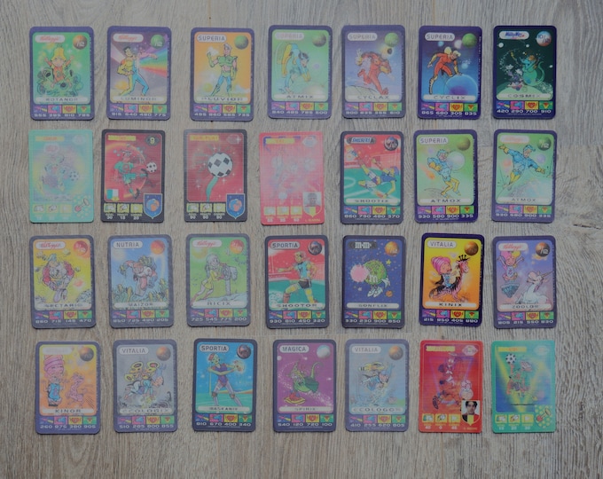 Vintage Lenticular Cards From Kellogg’s (spacix), Milkyway, Snickers ...