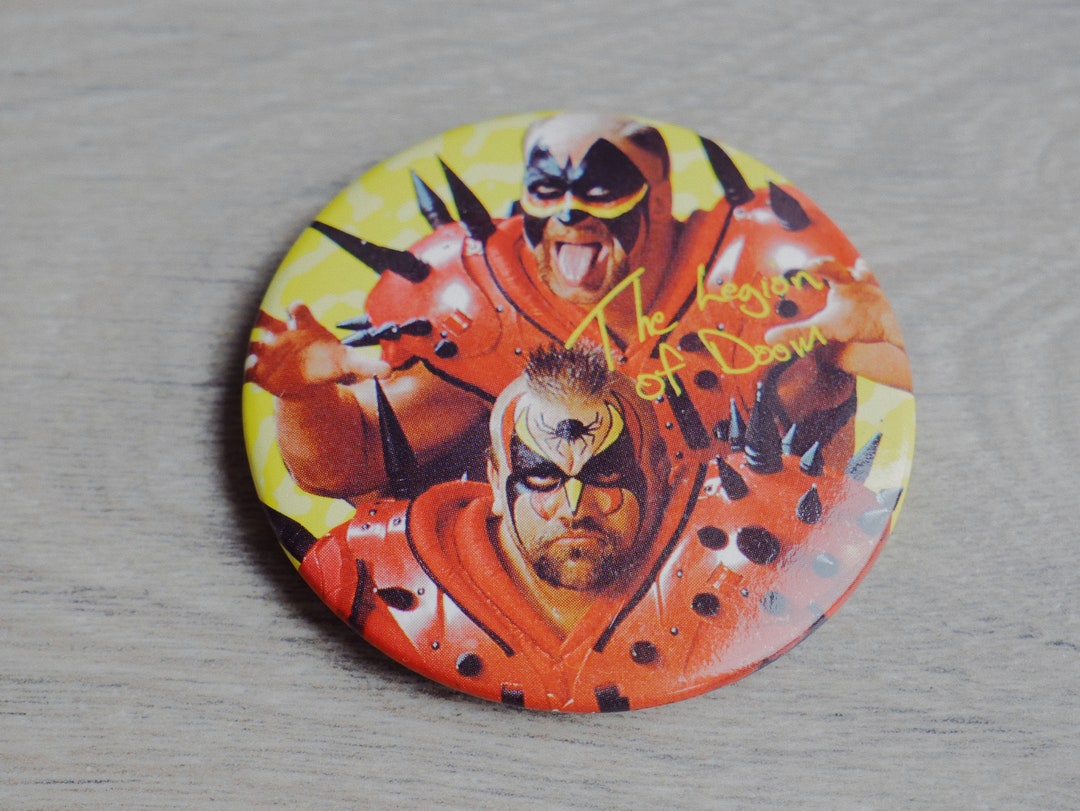 WWF the Legion of Doom Vintage Wrestling Pin Brooch From the 1990s - Etsy