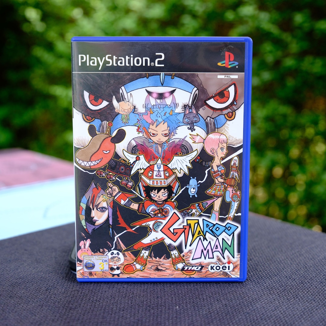 Authentic Sony Playstation 2 Game gitaroo Man european PAL Version CIB ...