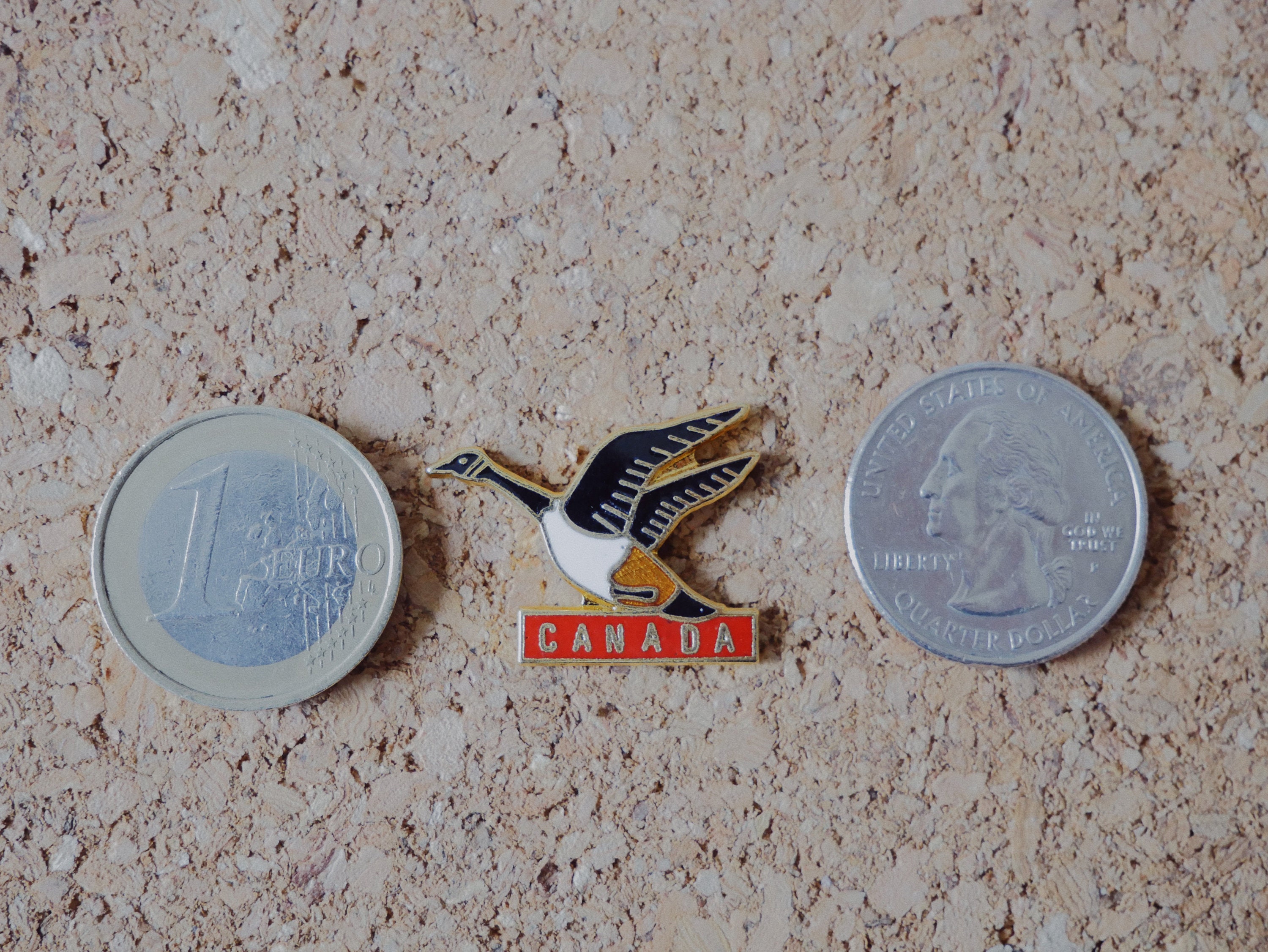 Vintage Canadian Animal Pins From the 90s Goose, Black Bear or Beaver ...