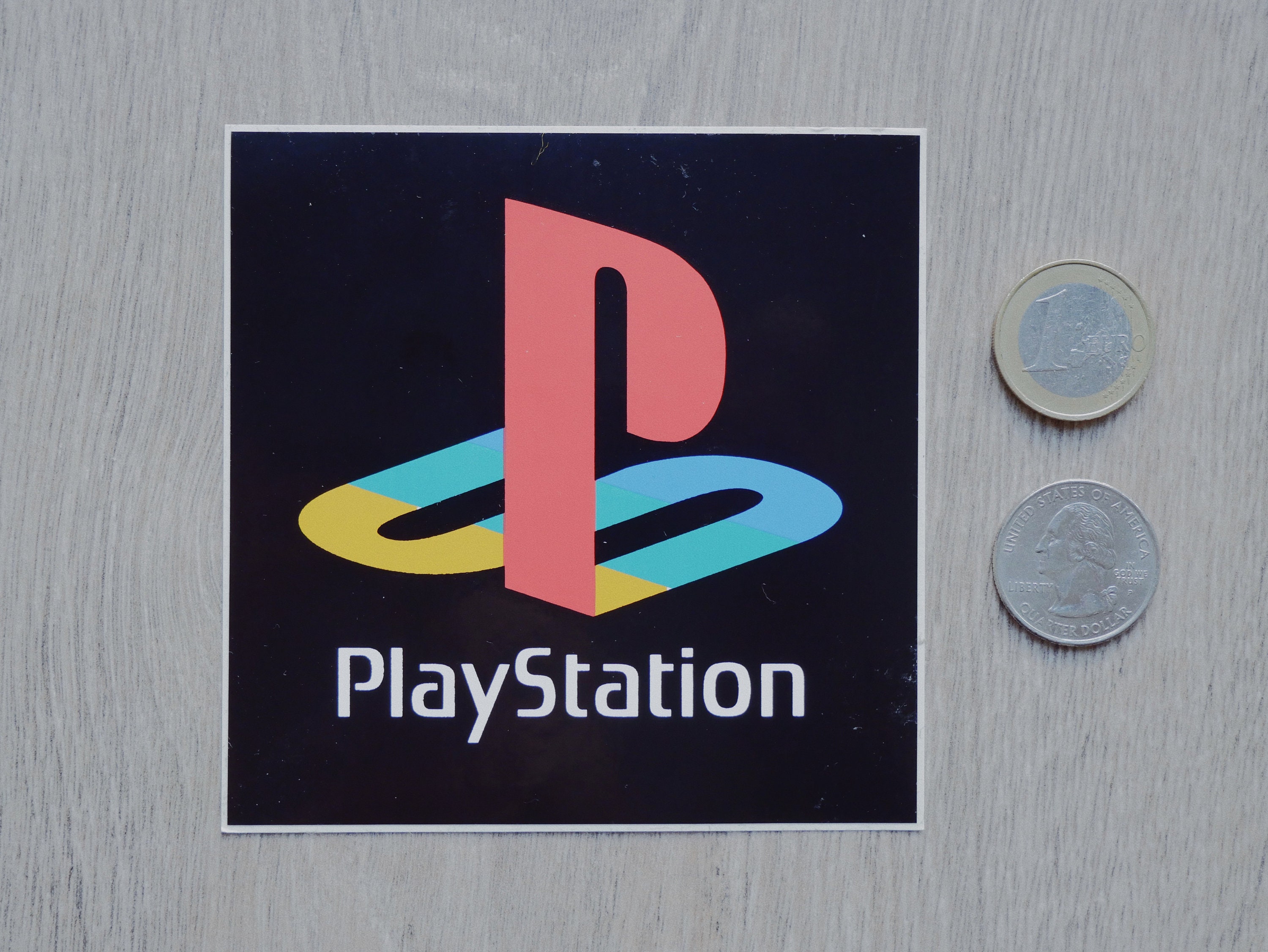 Vintage Original Sony Playstation Logo Sticker From the 1990s - Etsy