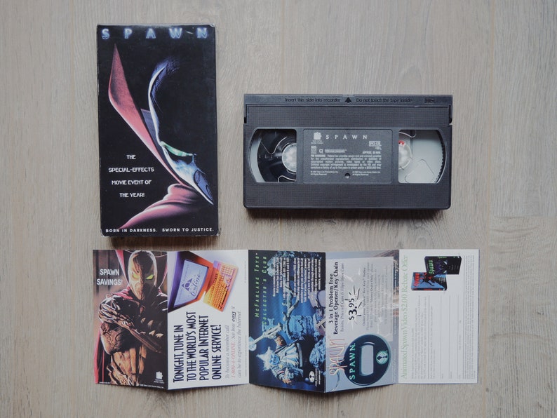 Vintage Spawn the Movie VHS Tape in Excellent Condition Todd Mcfarlane ...