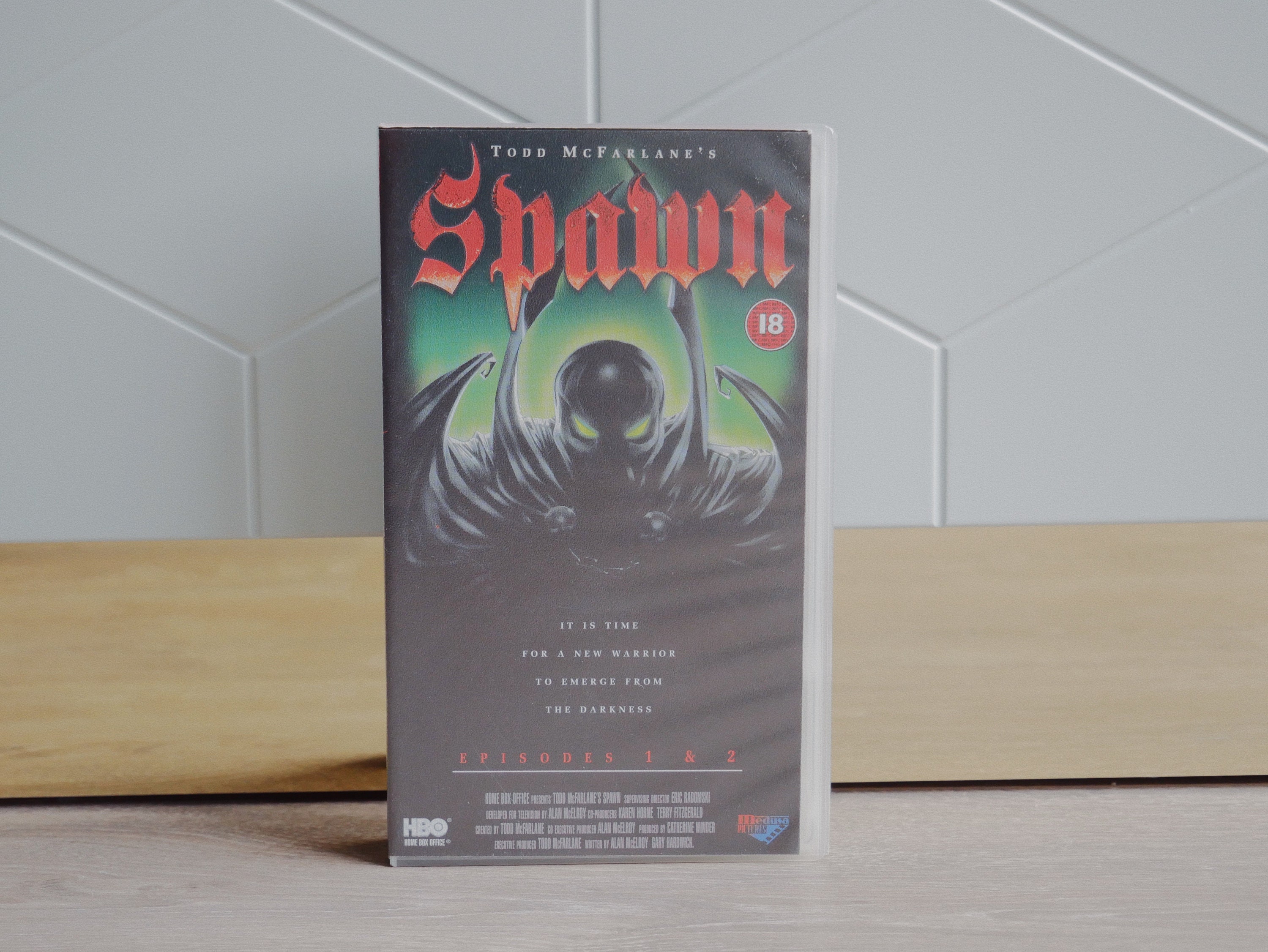 Vintage Spawn Animated Series VHS Tape With Episode 1 & 2 in Excellent ...