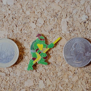 Teenage Mutant Ninja Turtles - Vintage Enamel Pins - Donatello ...