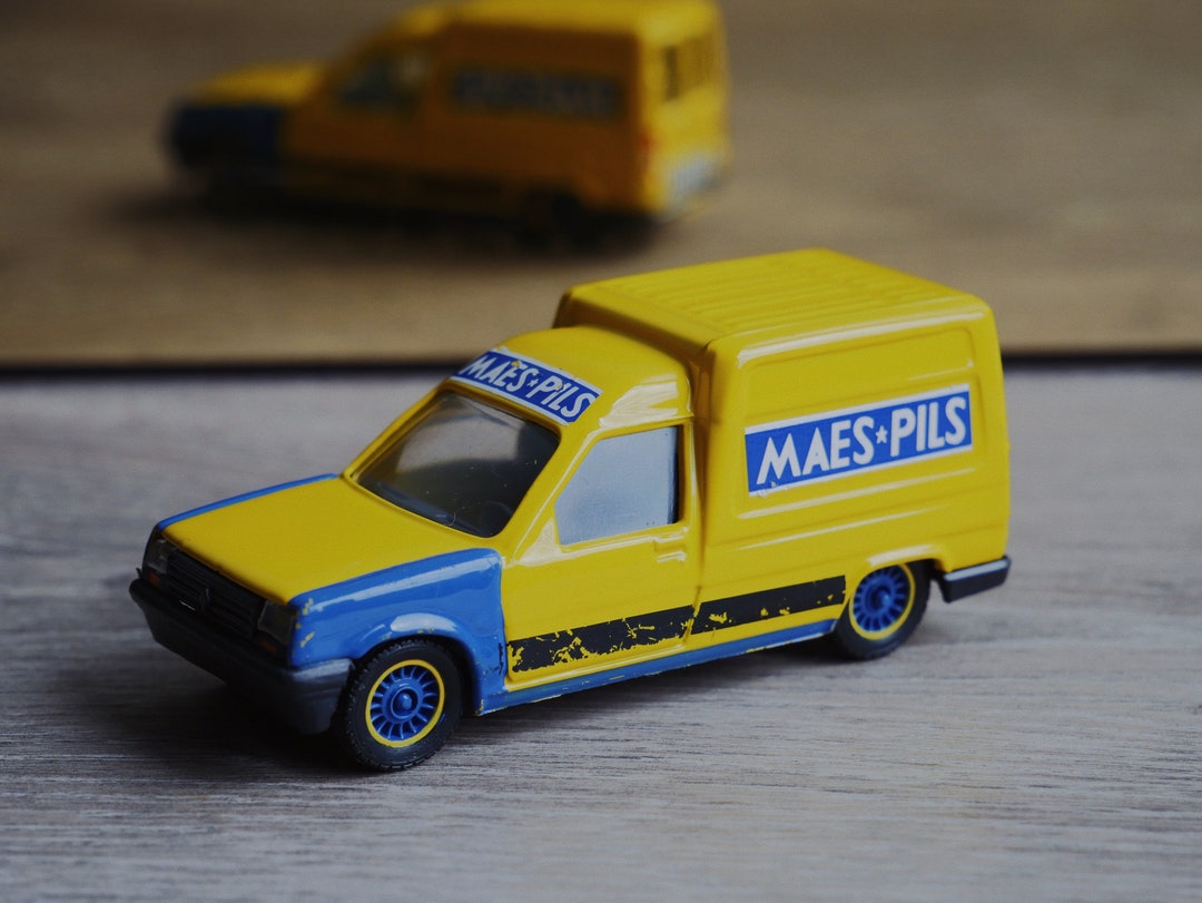 Vintage Solido Renault Express With Maes Pils Branding Die Cast Toy Car ...