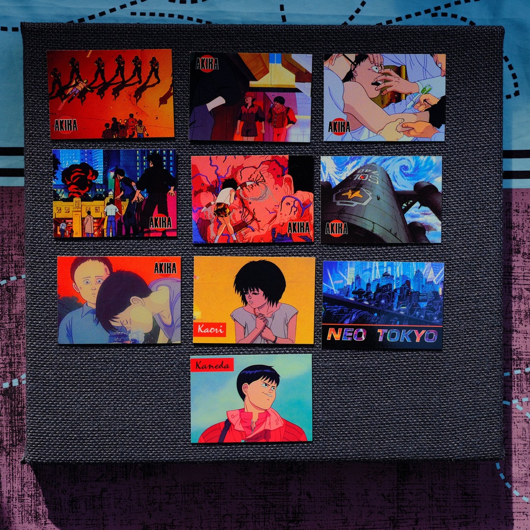 Vintage Akira Trading Cards 1994 Lot of 10 Cards - Etsy