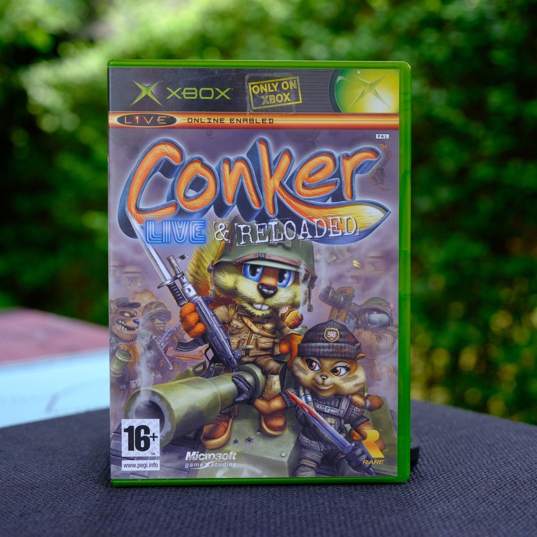 Authentic Xbox Game conker: Live & Reloaded CIB Genuine Xbox Game Not a ...