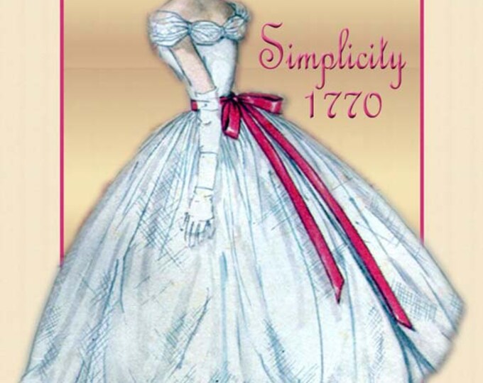 Vintage 1950s Gown Simplicity 1770 Debutante Formal or Prom - Etsy