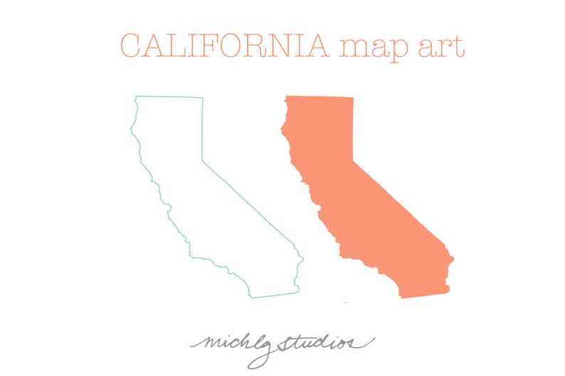 USA & 50 States Map Clipart Maps Digital Clip Art Bundle | Etsy