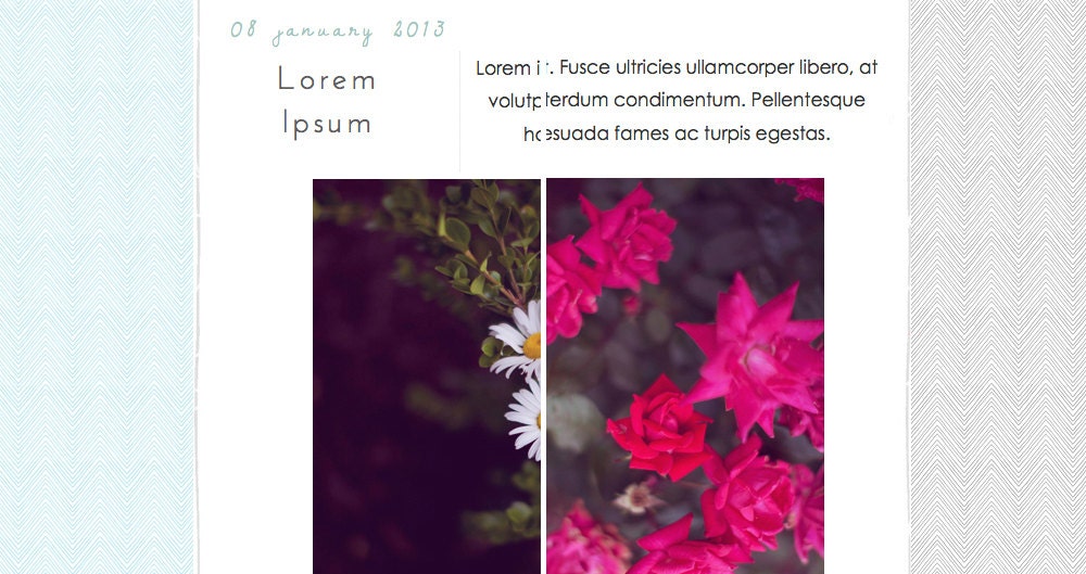 Website Background Hand Drawn Chevron Web Tiles Blog - Etsy