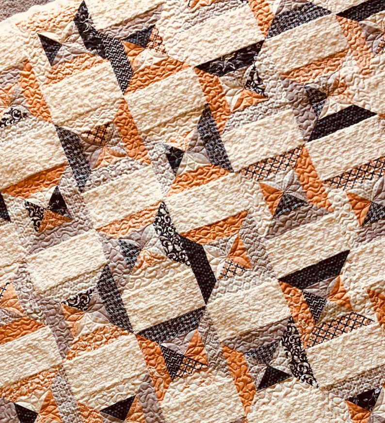 Fall On The Farm jelly roll PDF Quilt pattern KITS | Etsy