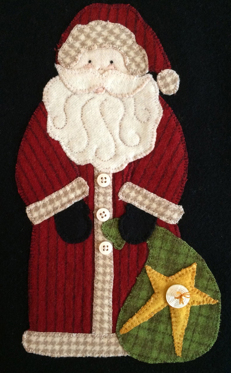 Old St Nick Pdf Pattern - Etsy