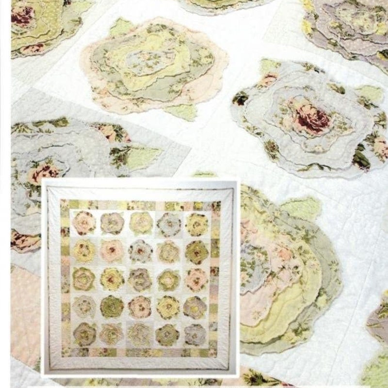 Rose Quilt Pattern - Etsy