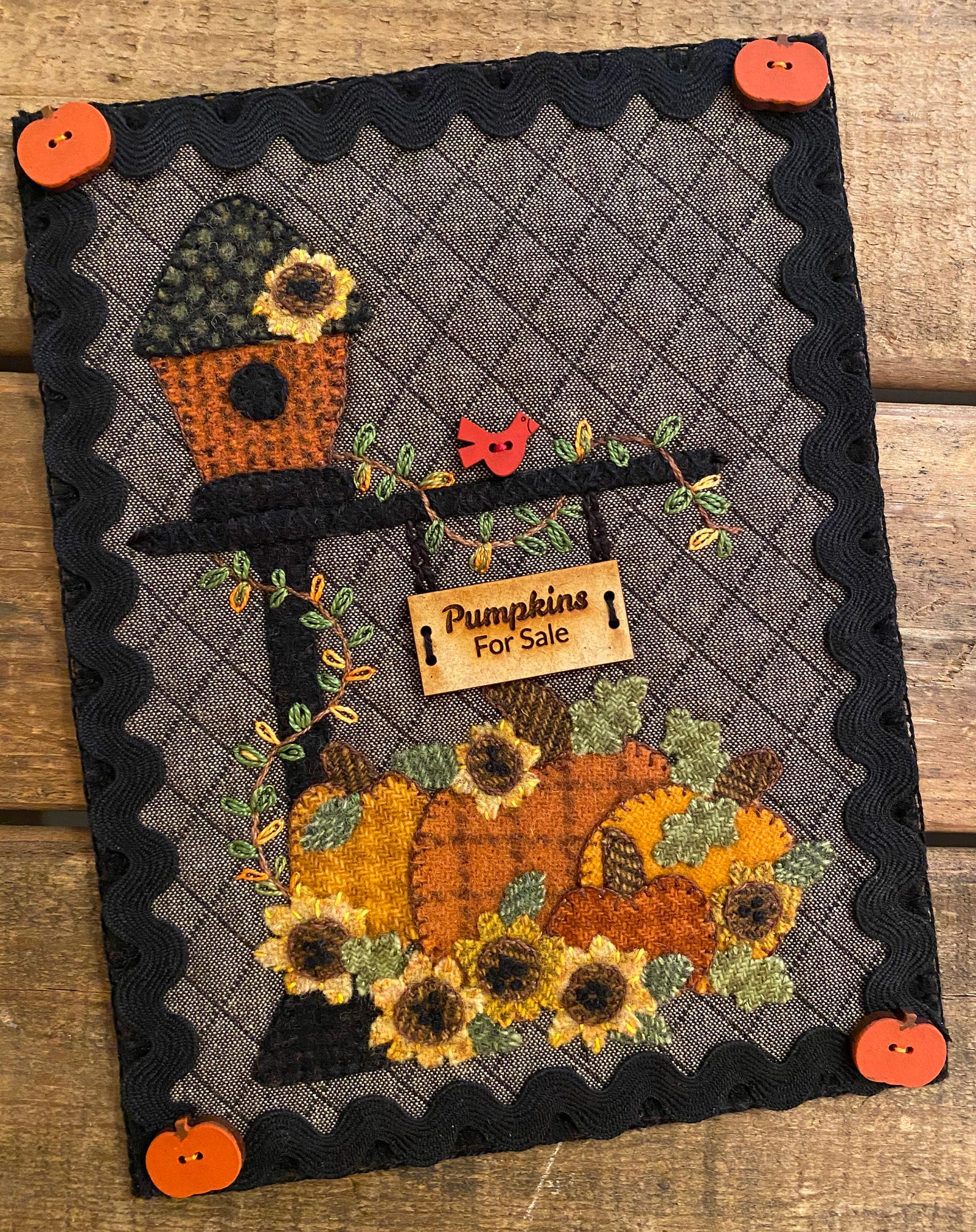 BIRD HOUSE Series Hello Fall KIT & Pattern 10 October - Etsy