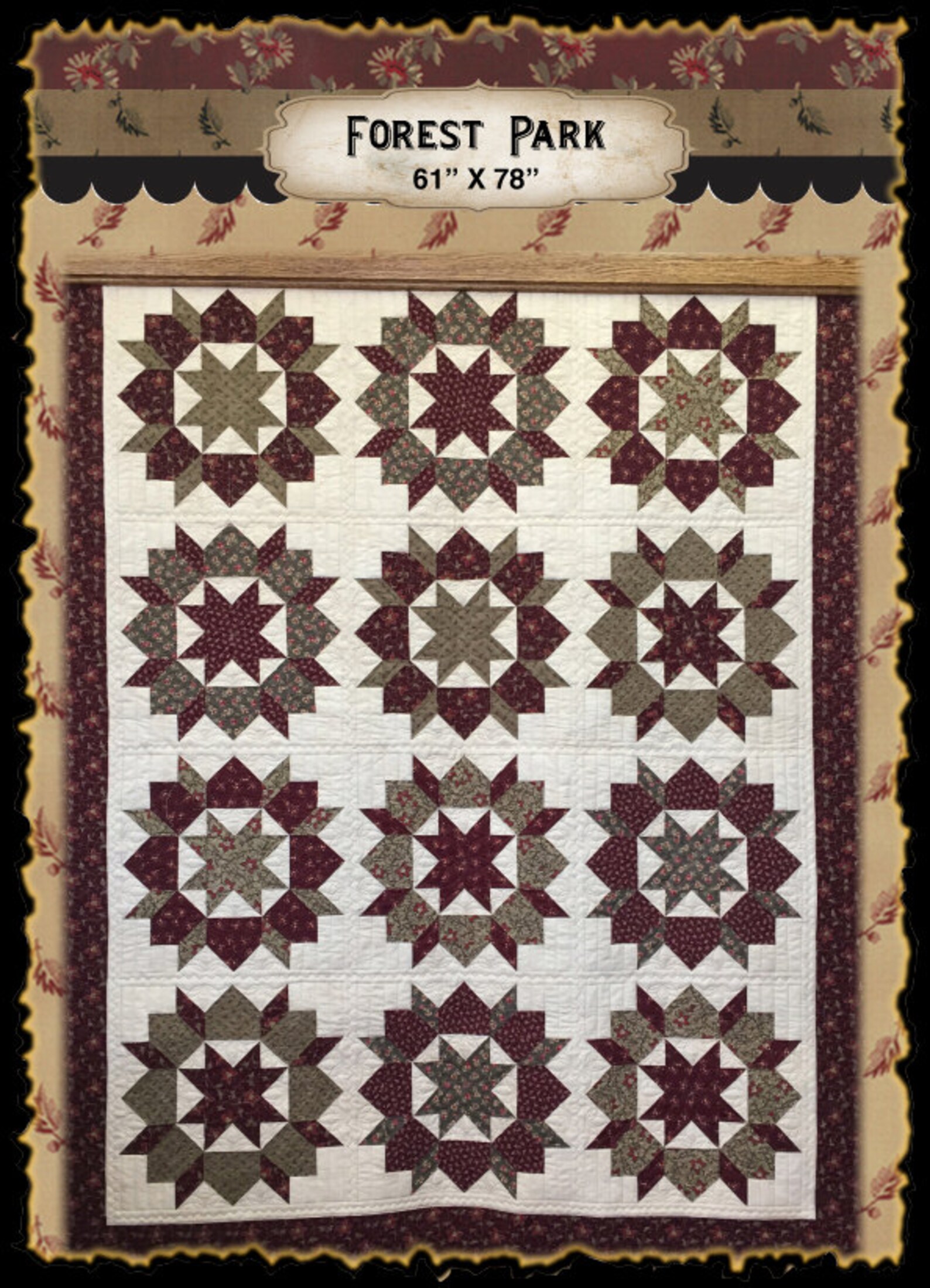 Forest Park Quilt Pattern - Etsy