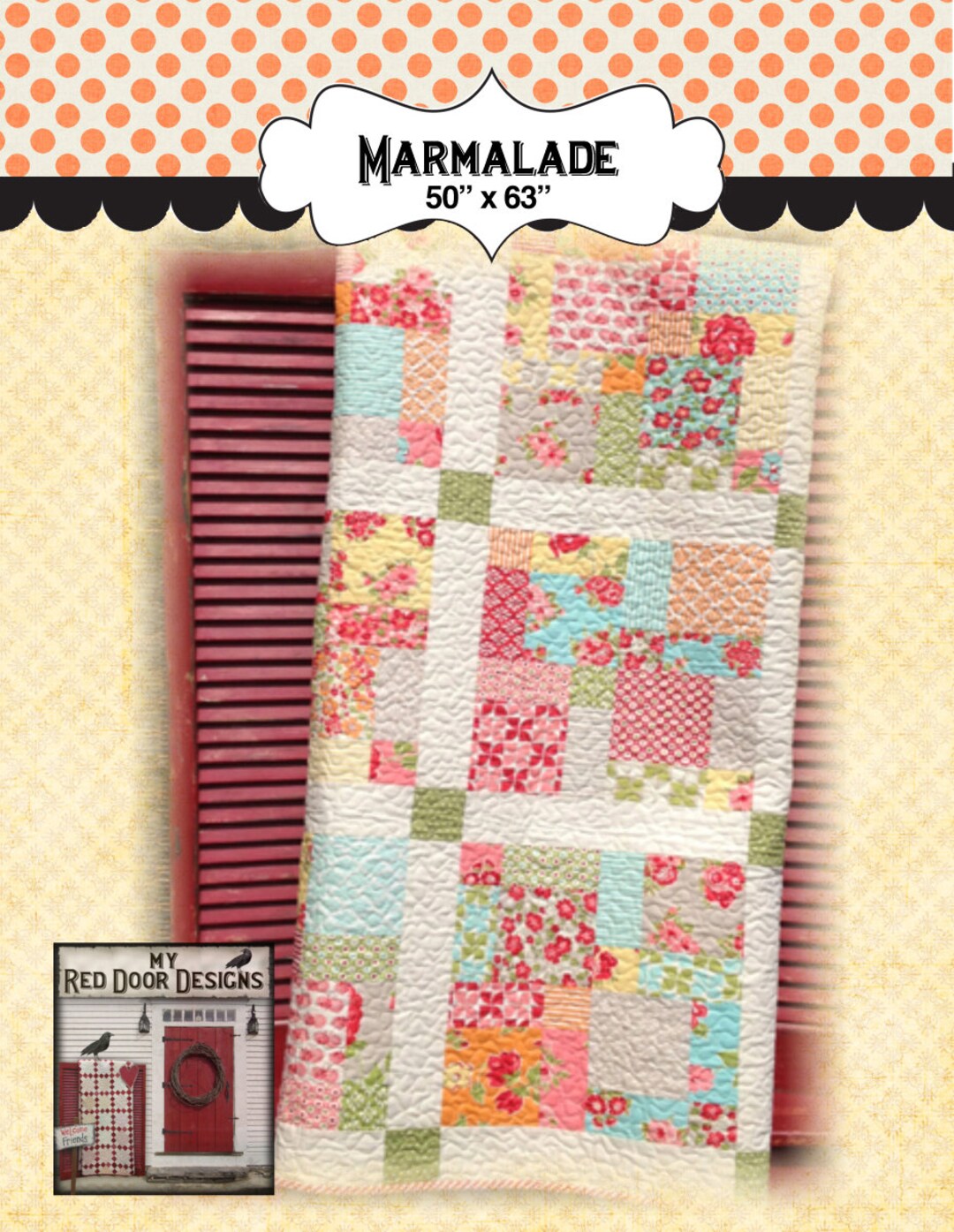 Marmalade Pdf Quilt Pattern - Etsy