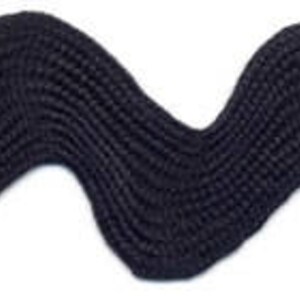 5 Yards Black Jumbo Ric Rac - Etsy