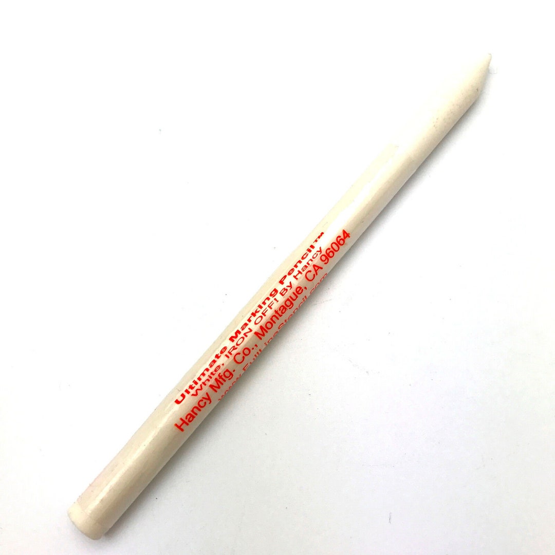 Ultimate Marking Pencil White Iron off by Hancy - Etsy