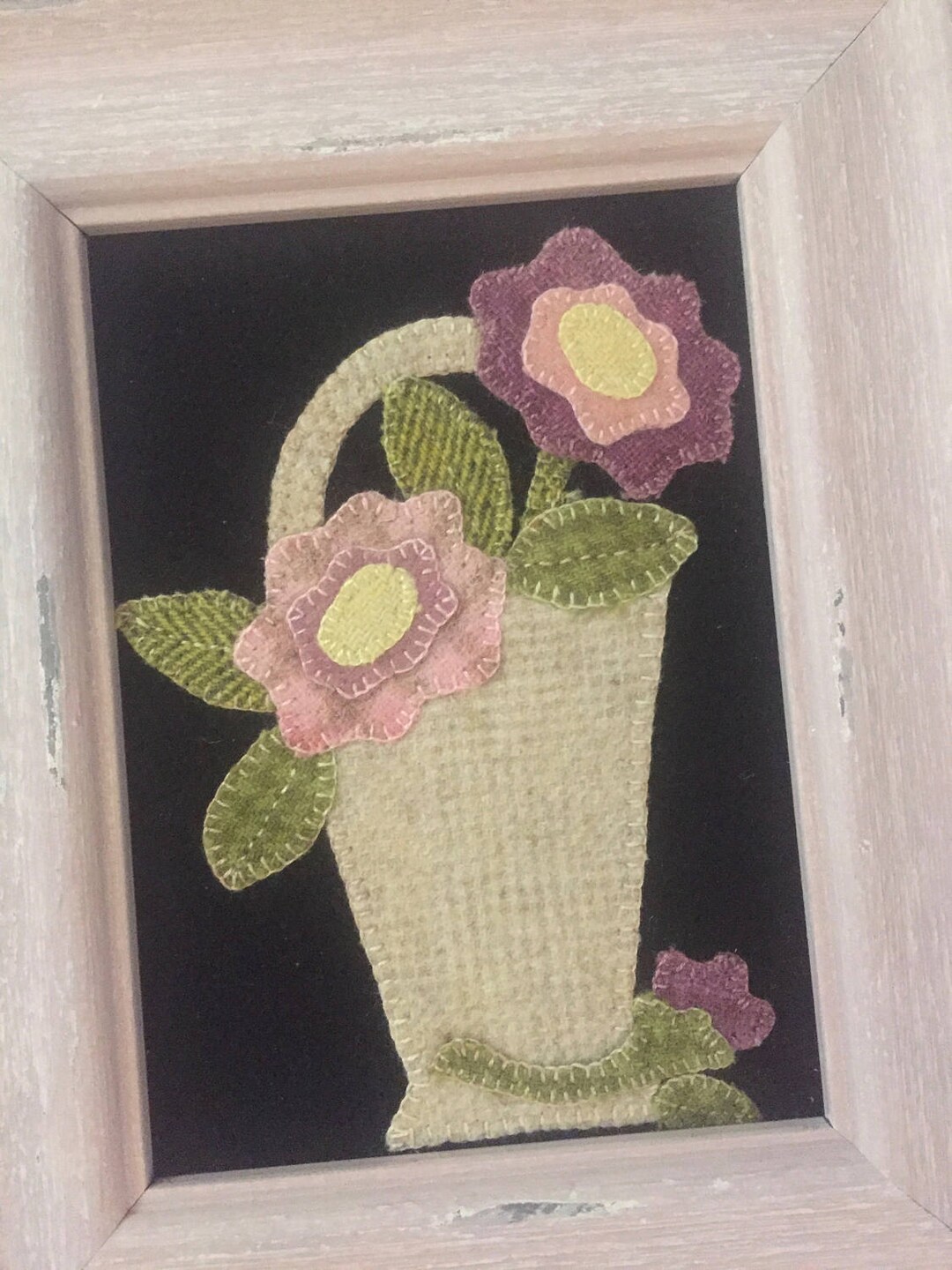 May Flowers Wool Appliqué Pdf Pattern - Etsy