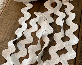 5 Yards Cream Jumbo Ric Rac | Etsy