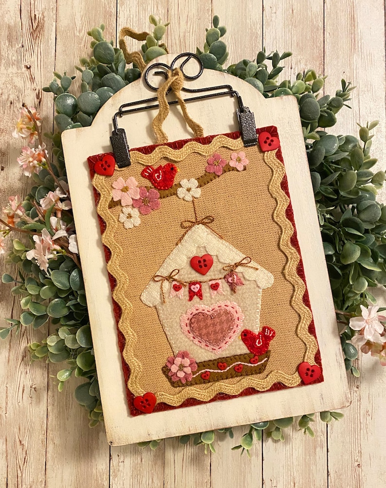 BIRD HOUSE Series Love Shack PRINTED and Mailed Pattern - Etsy