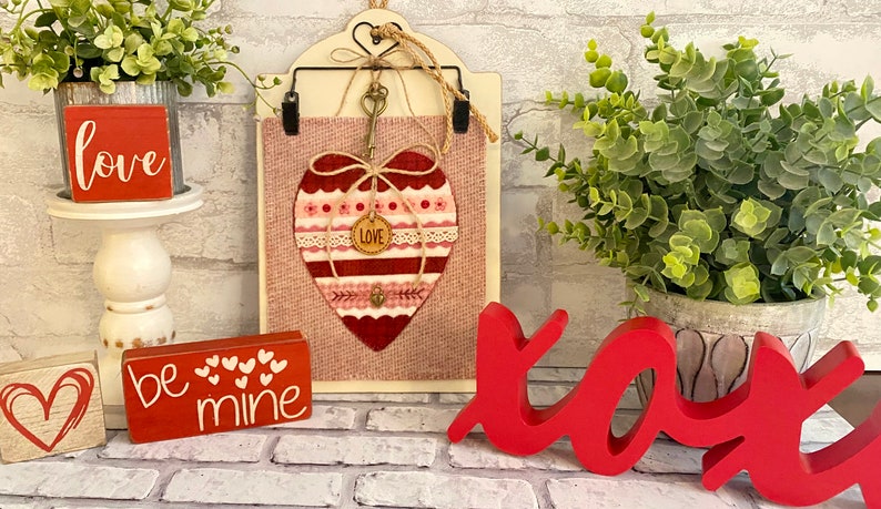 LOVE SWEET LOVE Wool Applique Kit Includes Buttons Love - Etsy