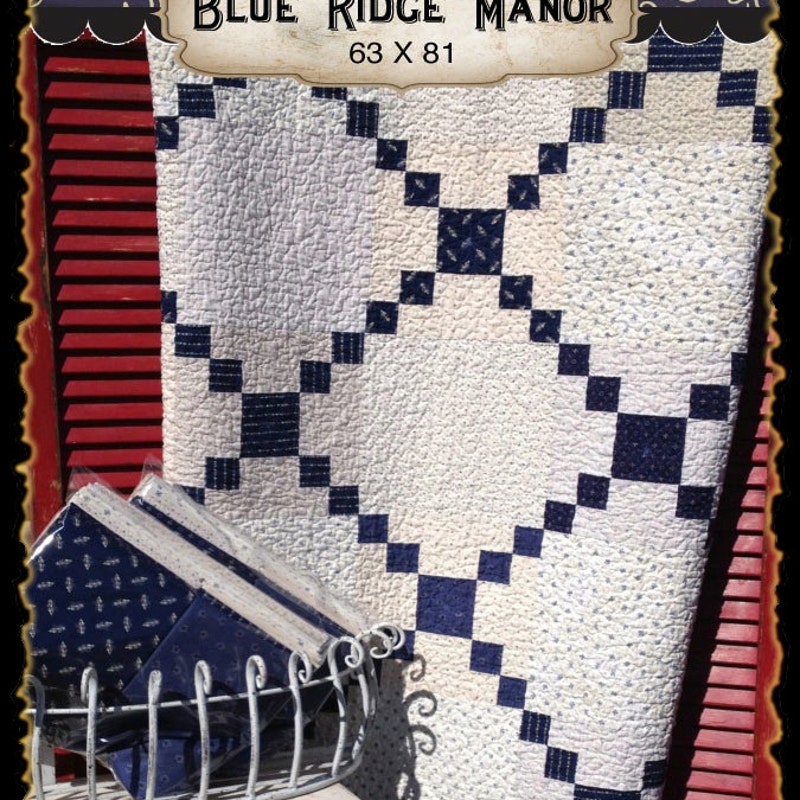 Blue Ridge Quilt - Etsy