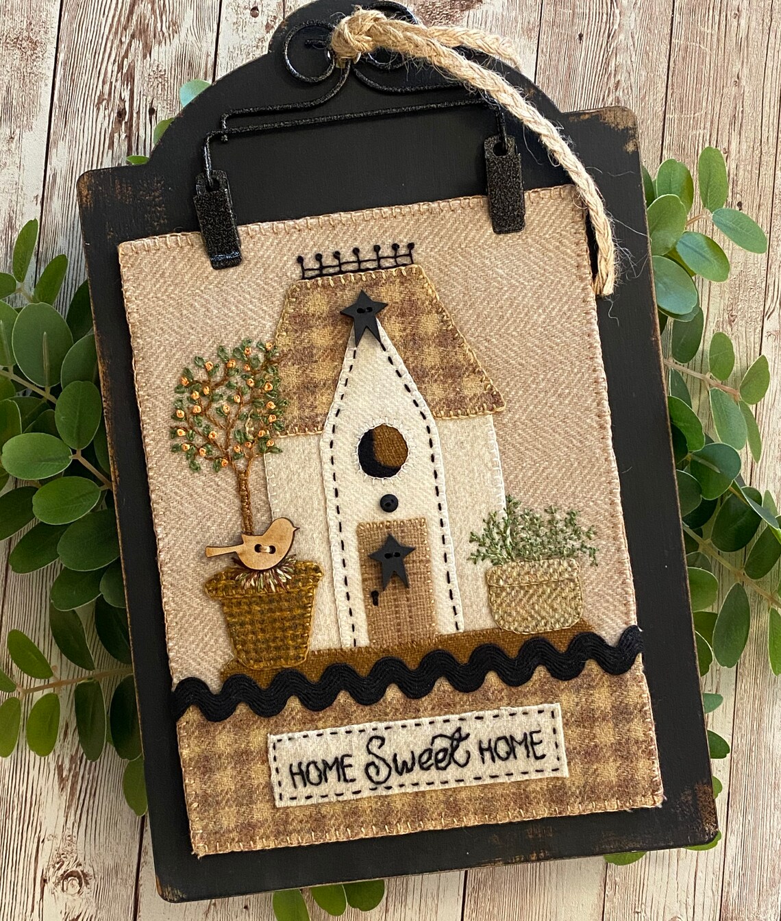Home Sweet Home BIRD HOUSE Series KIT & Pattern 4 April - Etsy