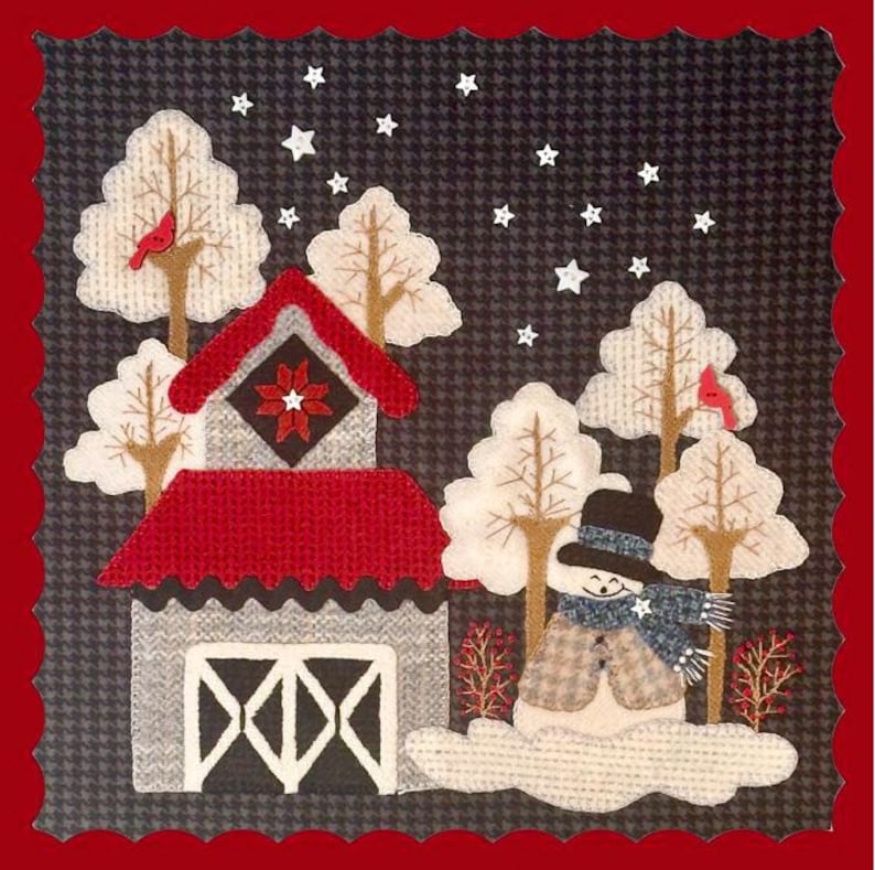 Frostbite Farm - Block #2 - DIGITAL PDF Download Pattern - Wool ...