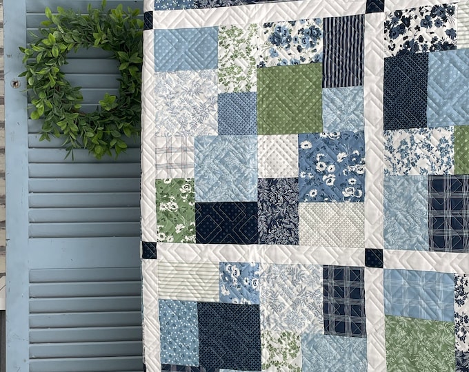 Nantucket Summer - Layer Cake Quilt Kit - Nantucket Summer by Camille Roskelley for Moda Fabrics ...