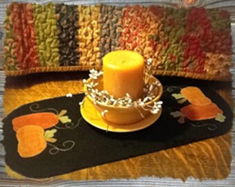 Flag Candle Mat Wool Applique Kit and Pattern | Etsy