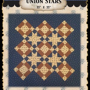 Union Stars PDF Quilt Pattern - Etsy