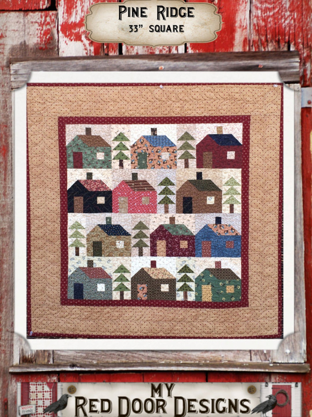 Pine Ridge Quilt Pdf Pattern - Etsy