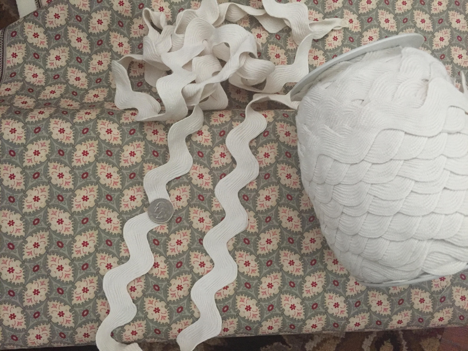 5 Yards Cream Jumbo Ric Rac - Etsy