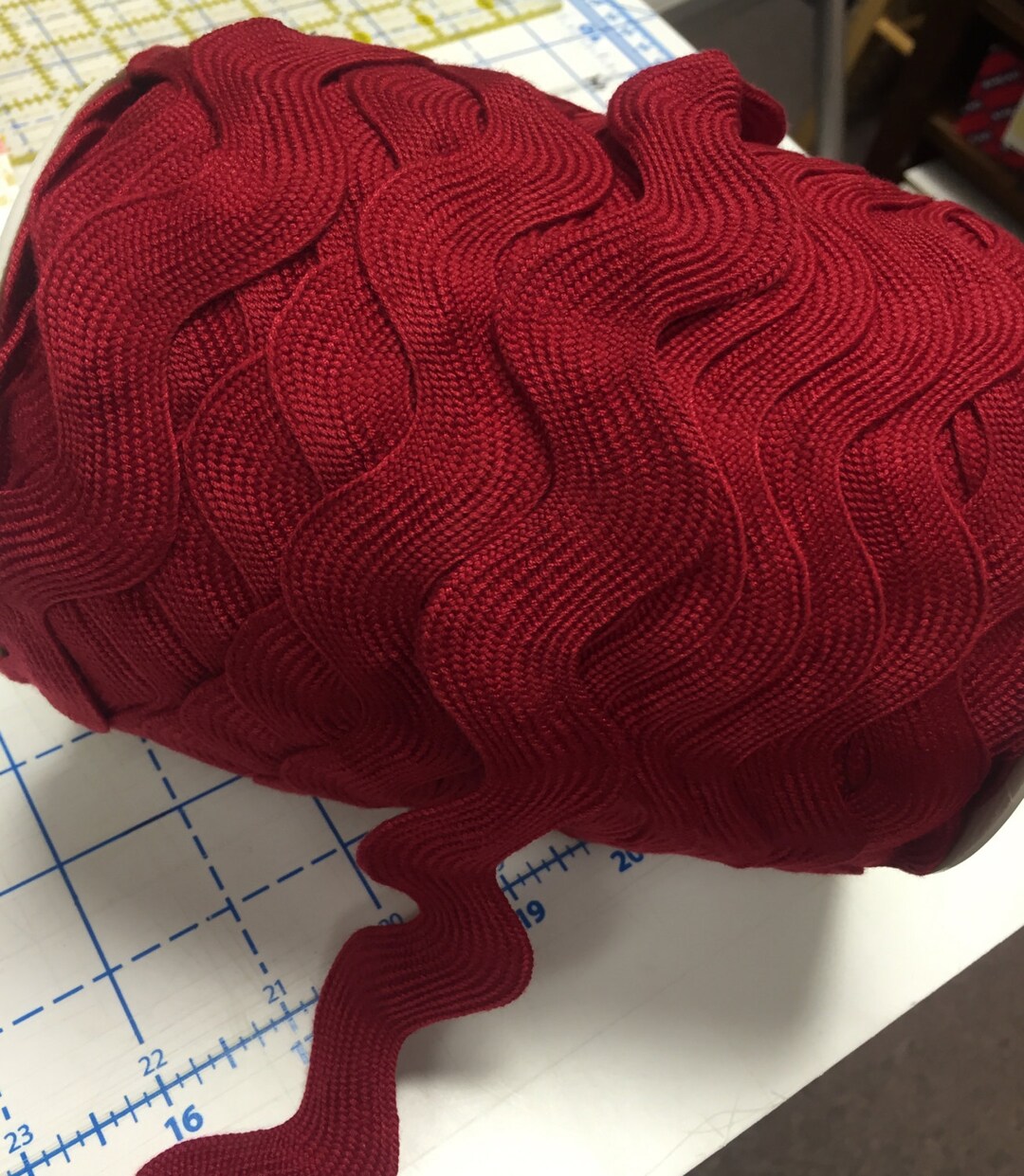 5 Yards Brick Red Jumbo Ric Rac - Etsy