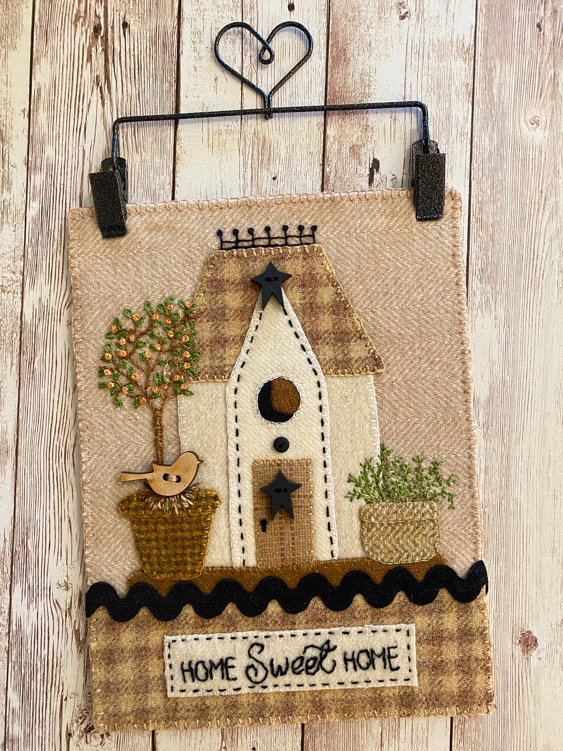 Home Sweet Home BIRD HOUSE Series KIT & Pattern 4 April - Etsy
